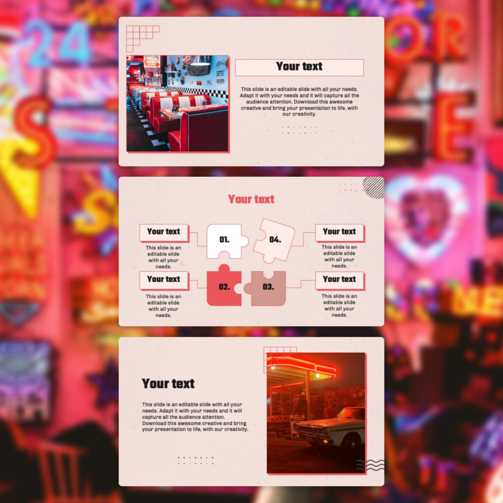 Retro Powerpoint Template Free – MasterBundles