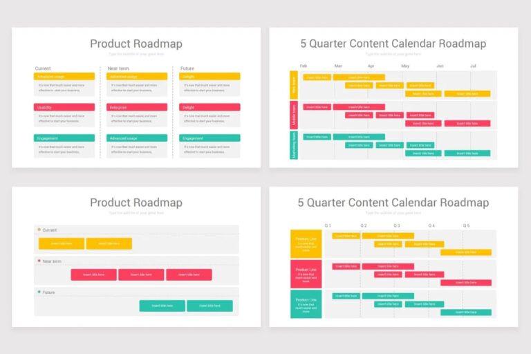 Roadmap Diagrams PowerPoint Template – MasterBundles