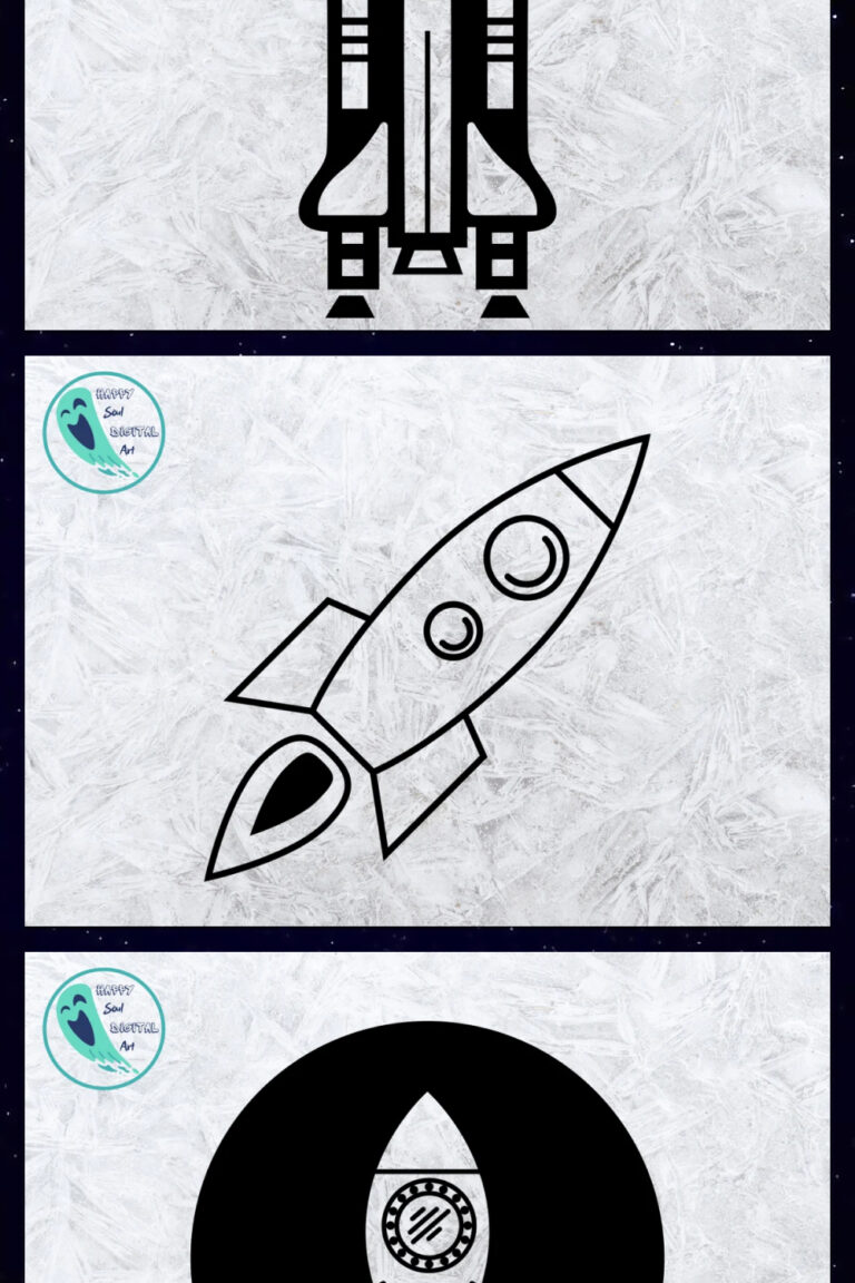 Rocket SVG Bundle, Space Rocket Svg, Spaceship Svg – MasterBundles
