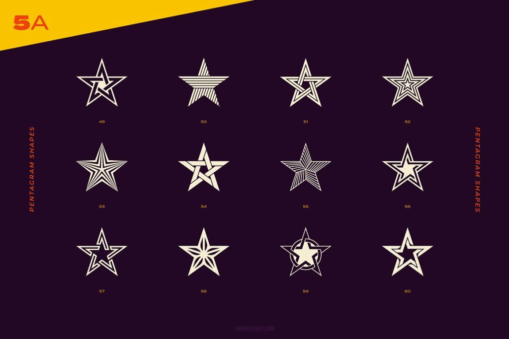 96 Logo Marks & Geometric Shapes – MasterBundles