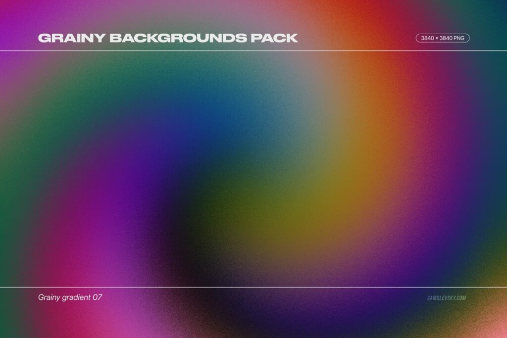 Grainy Backgrounds - 100 Gradients – MasterBundles