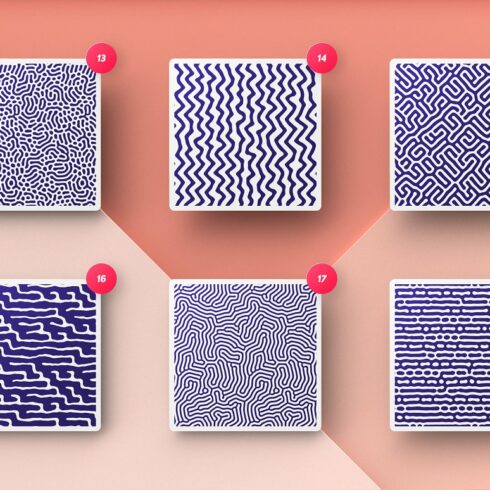 120 Organic Patterns And Brushes | Master Bundles