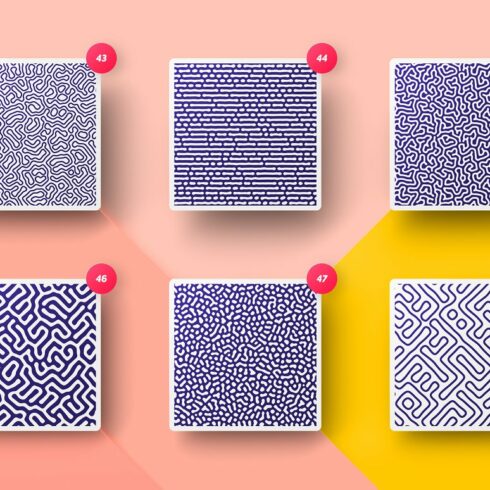 120 Organic Patterns And Brushes | Master Bundles