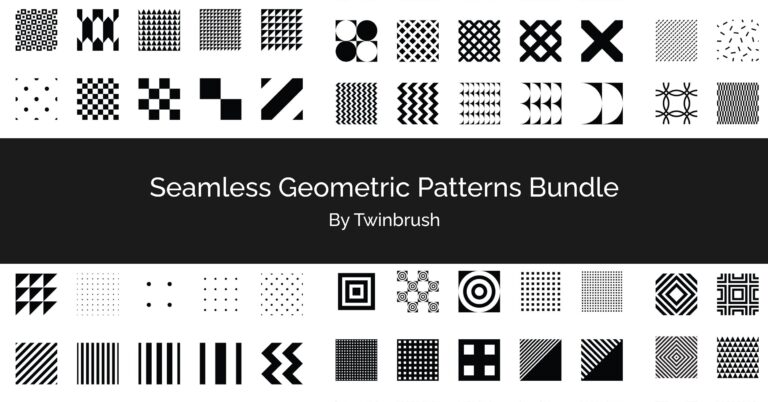 Seamless Geometric Patterns Bundle – MasterBundles