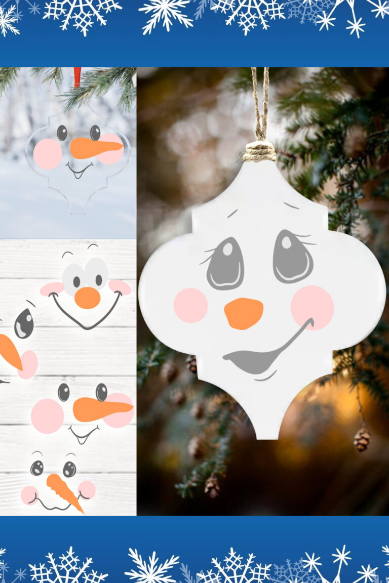 Snowman Faces SVG And Clipart Bundle - Vol 1 – MasterBundles