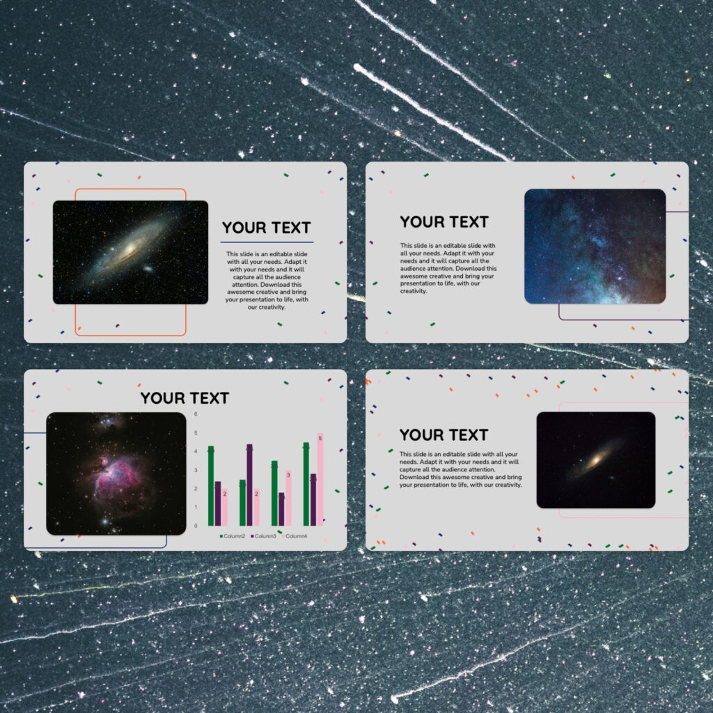 Space Powerpoint Template Free – MasterBundles