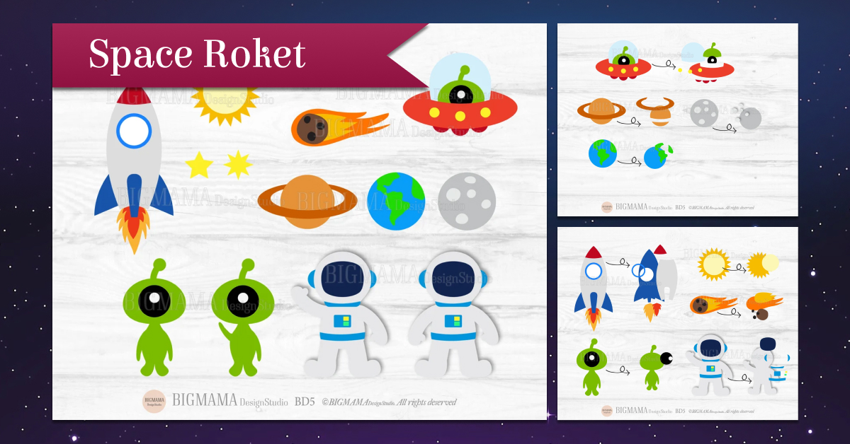Space SVG, Space Rocket, Spaceship, Astronaut – MasterBundles