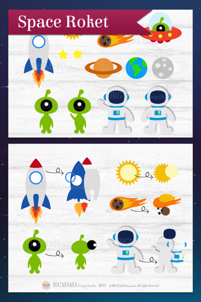 Space SVG, Space Rocket, Spaceship, Astronaut – MasterBundles