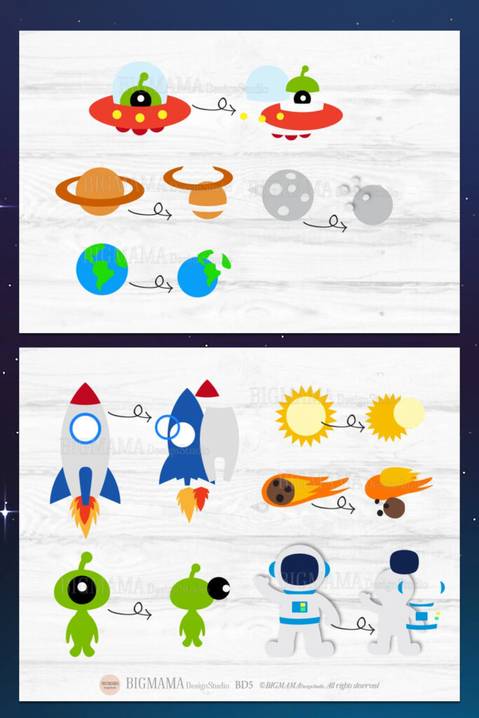 Space SVG, Space Rocket, Spaceship, Astronaut – MasterBundles