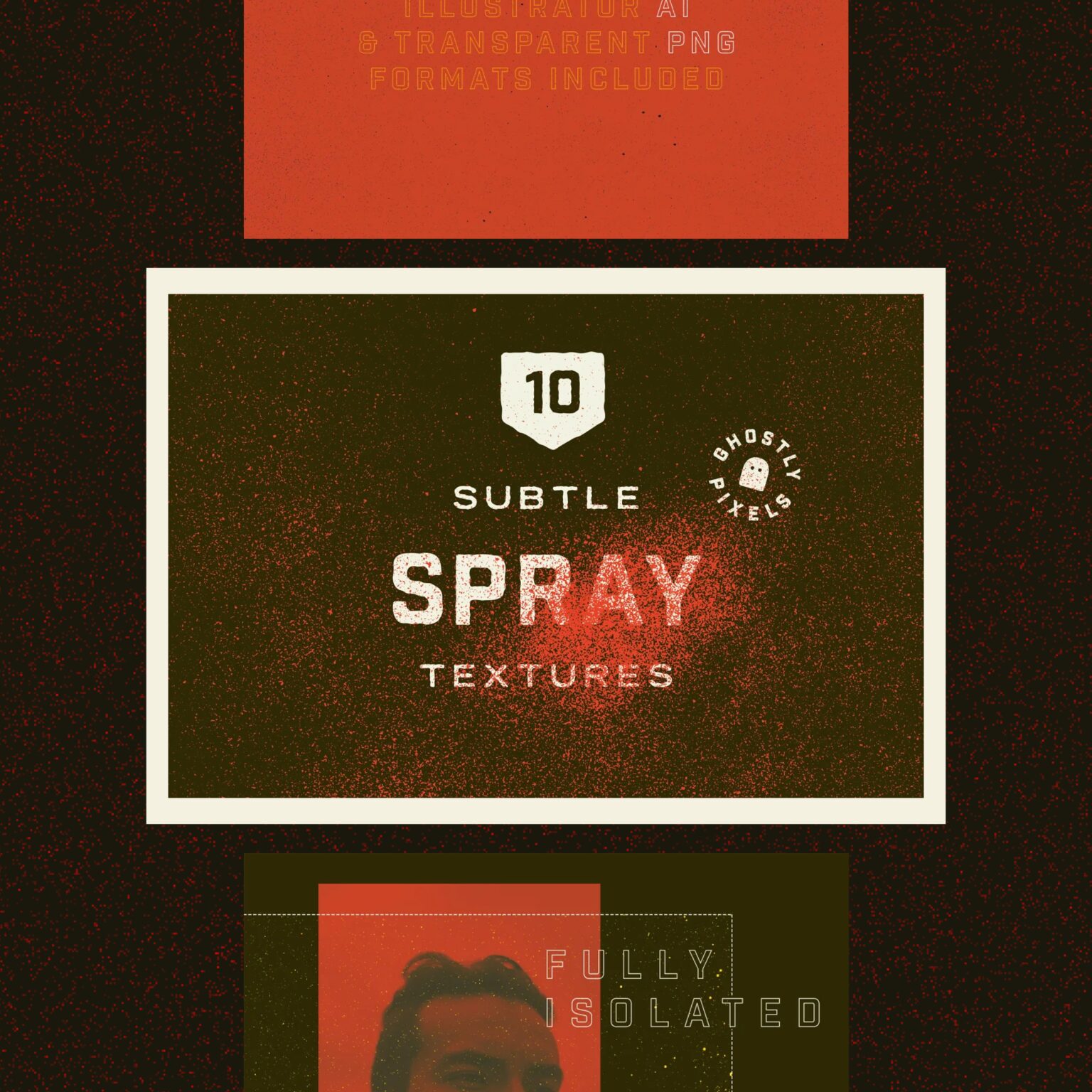 Subtle Spray Paint Textures – MasterBundles