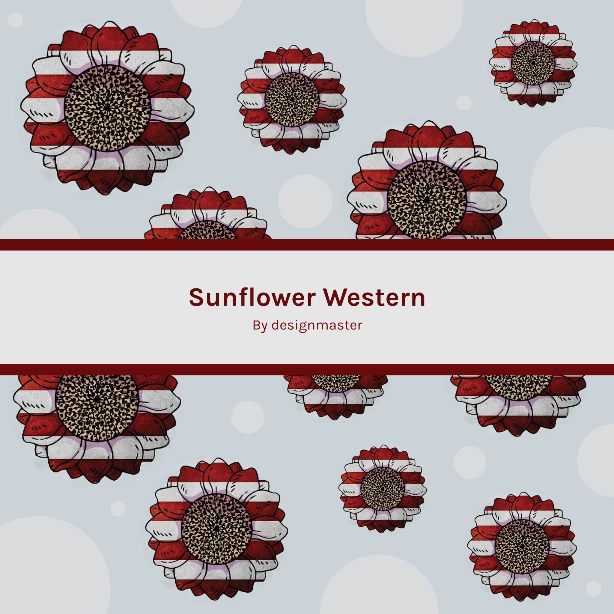Sunflower Western Illustrations – MasterBundles