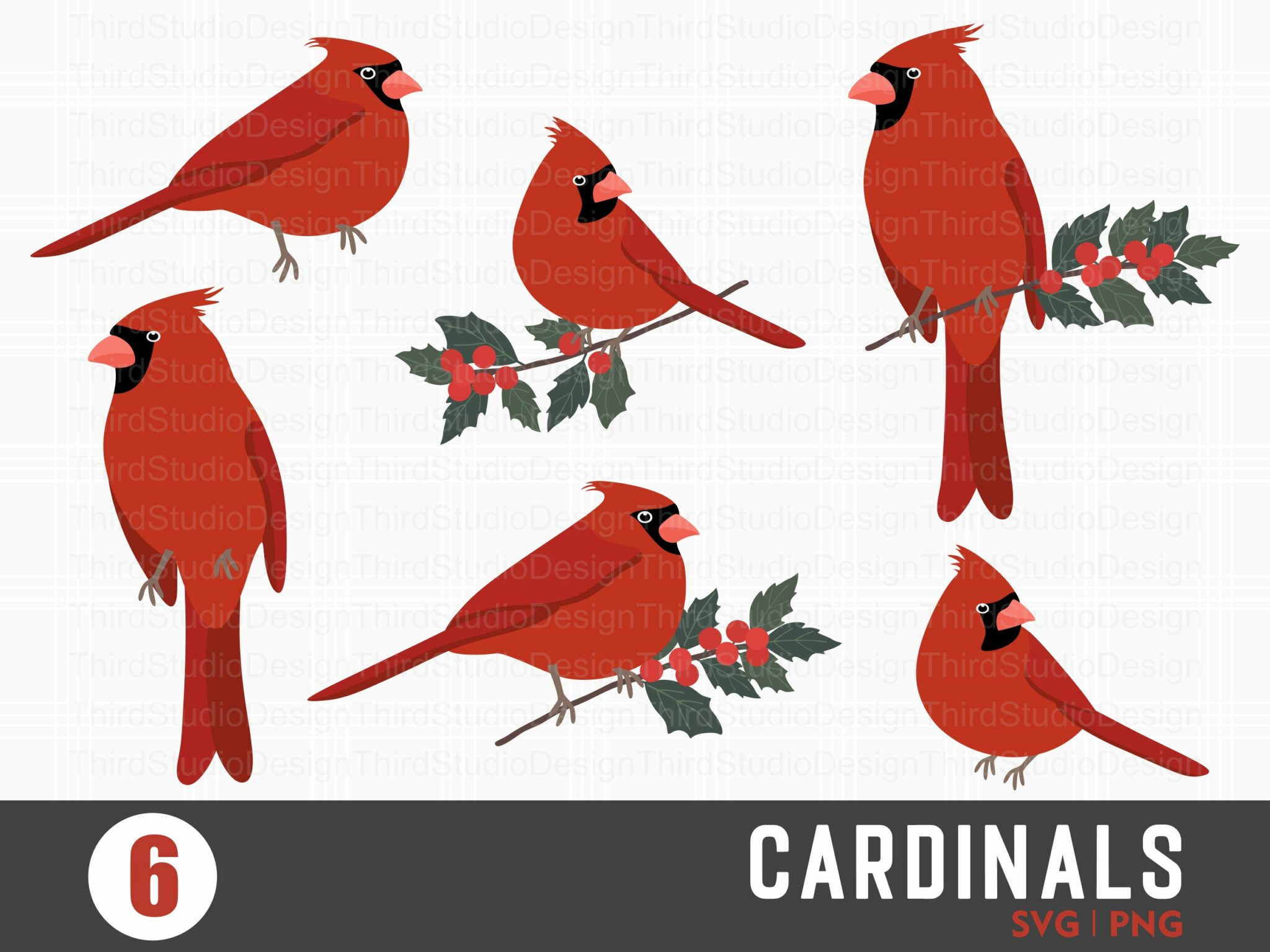 Cardinal Bird Svg Bundle Memorial Svg – MasterBundles