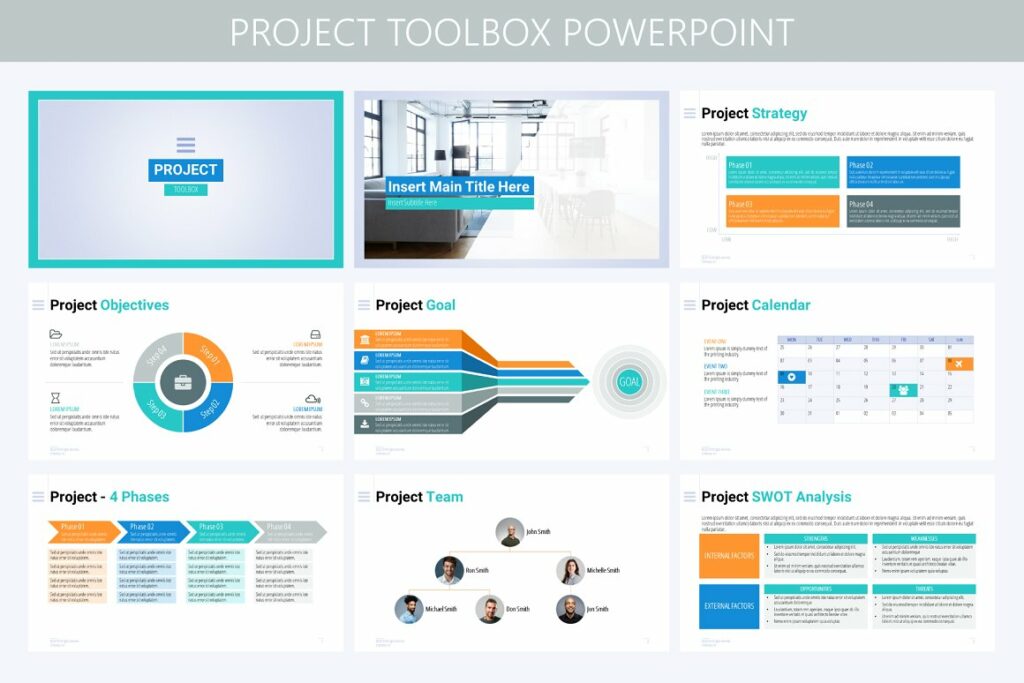 Project Toolbox Powerpoint Template – MasterBundles