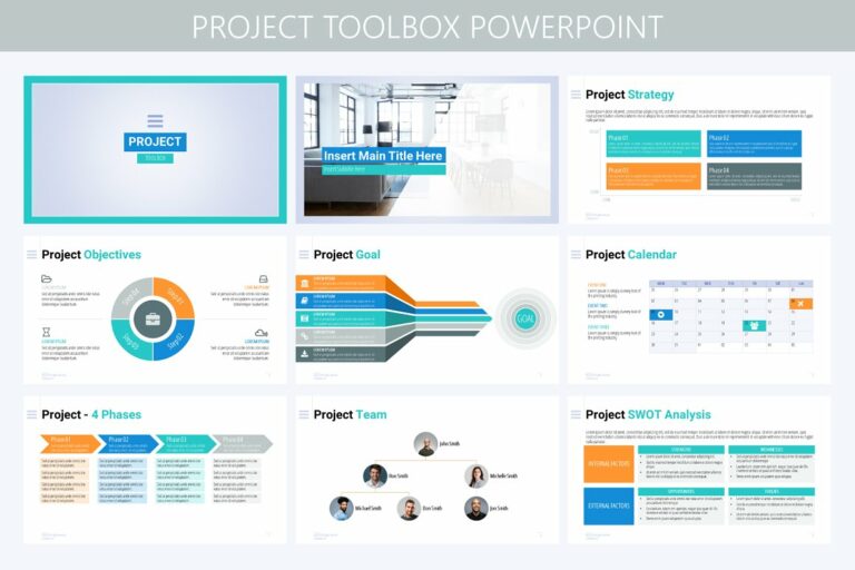 Project Toolbox Powerpoint Template – MasterBundles