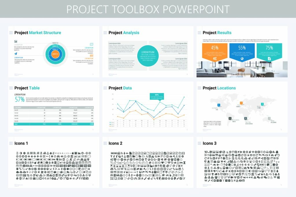 Project Toolbox Powerpoint Template – MasterBundles