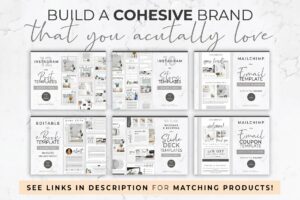 EBook Template For Canva | Linen | Master Bundles