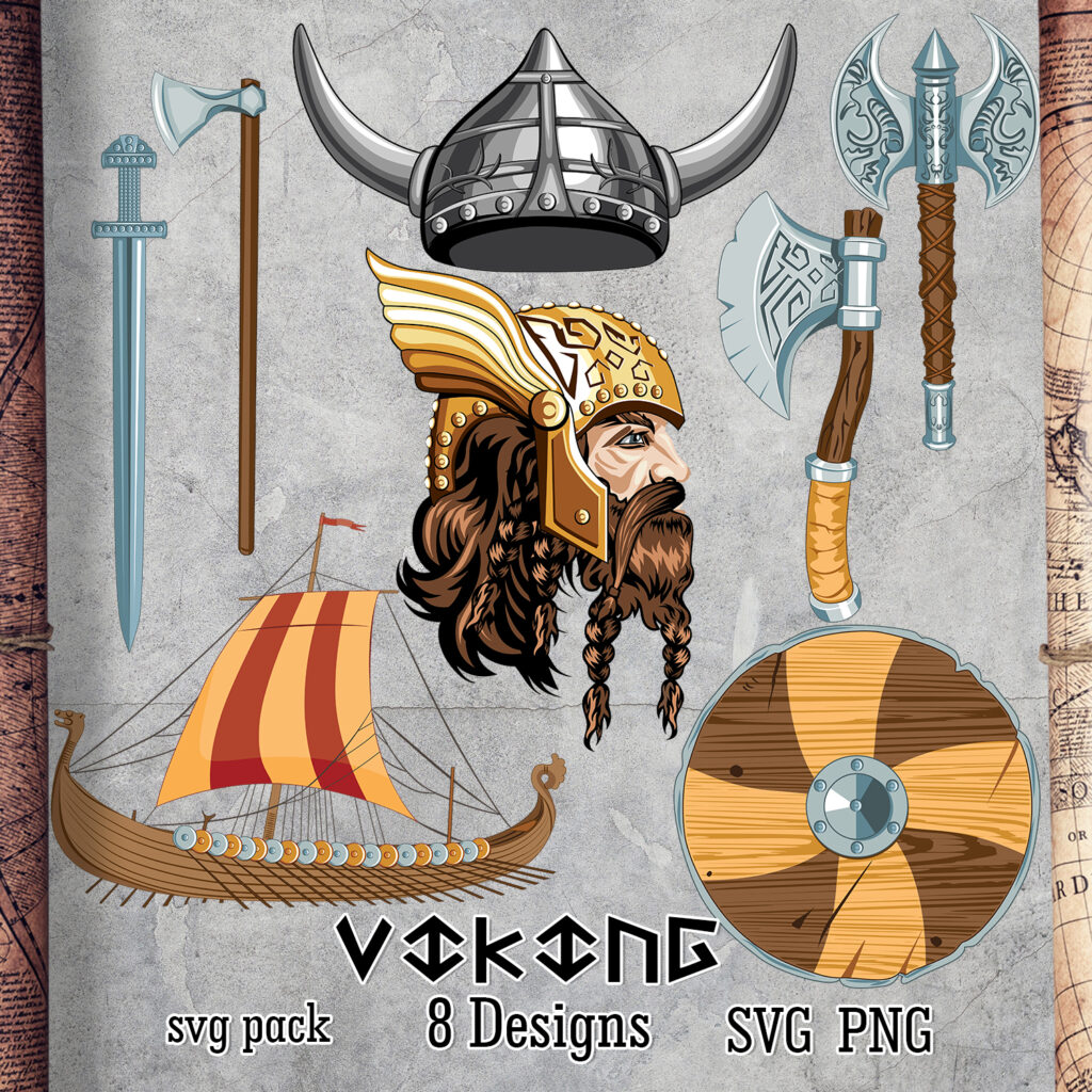 8 Viking SVG Files – MasterBundles