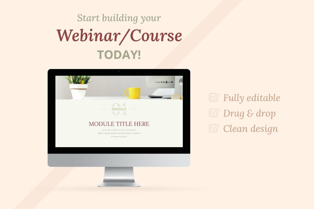 SlideDeck Webinar Course-Powerpoint – MasterBundles