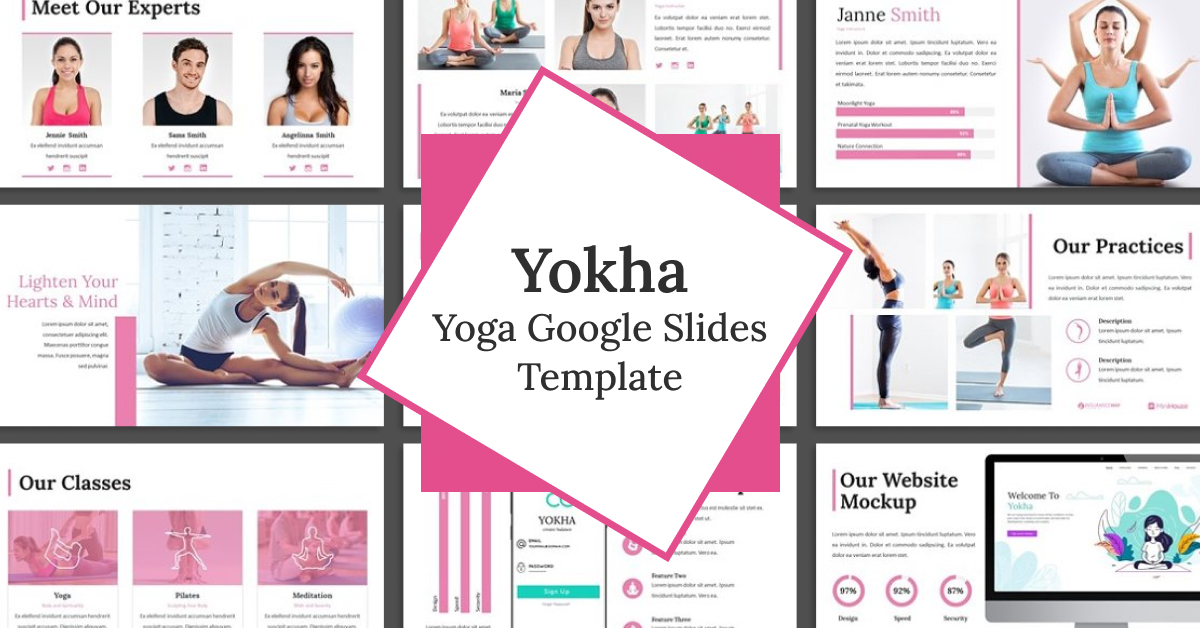 Yokha - Yoga Google Slides Template – MasterBundles