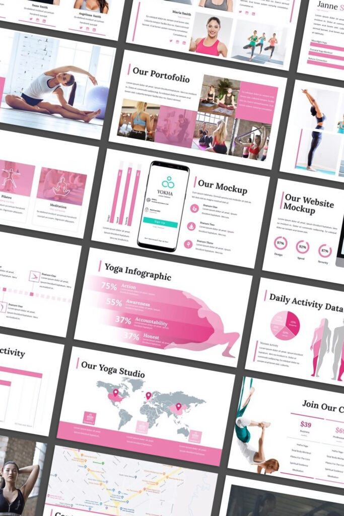 Yokha - Yoga Google Slides Template – MasterBundles