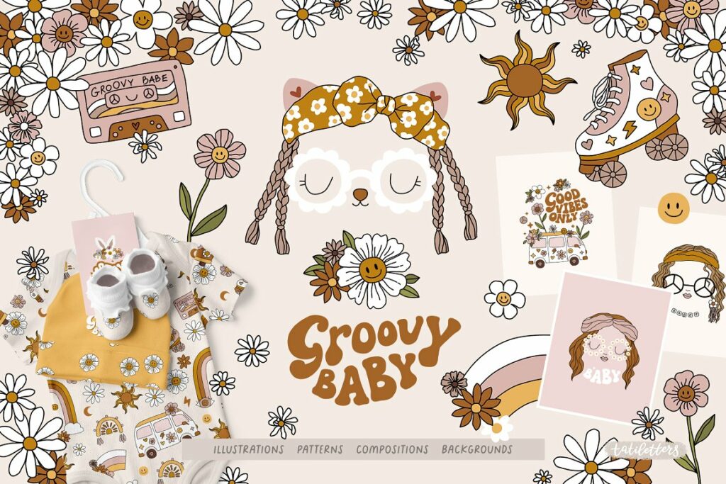 Groovy Baby Collection – MasterBundles