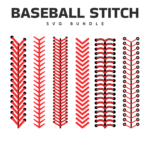 Baseball Stitch SVG Free – MasterBundles