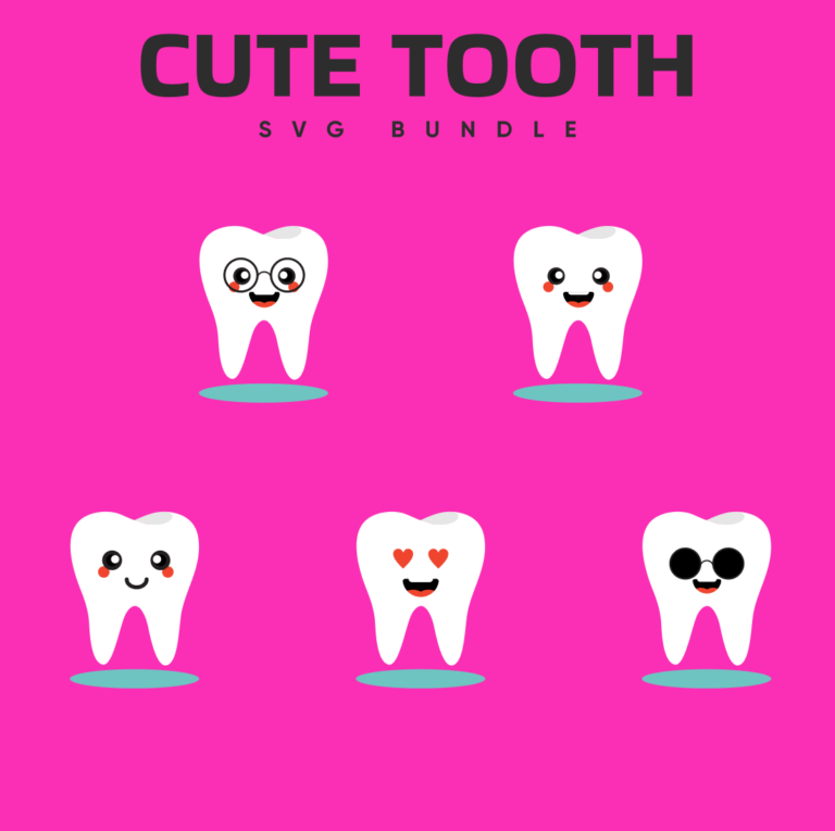 Tooth SVG Files Bundle – MasterBundles