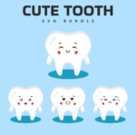 Cute Tooth SVG Free – MasterBundles