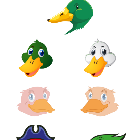 Duck Head SVG Designs | Master Bundles