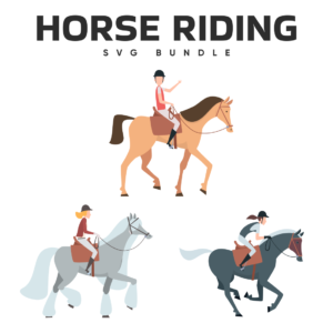 Horse Riding SVG Designs – MasterBundles