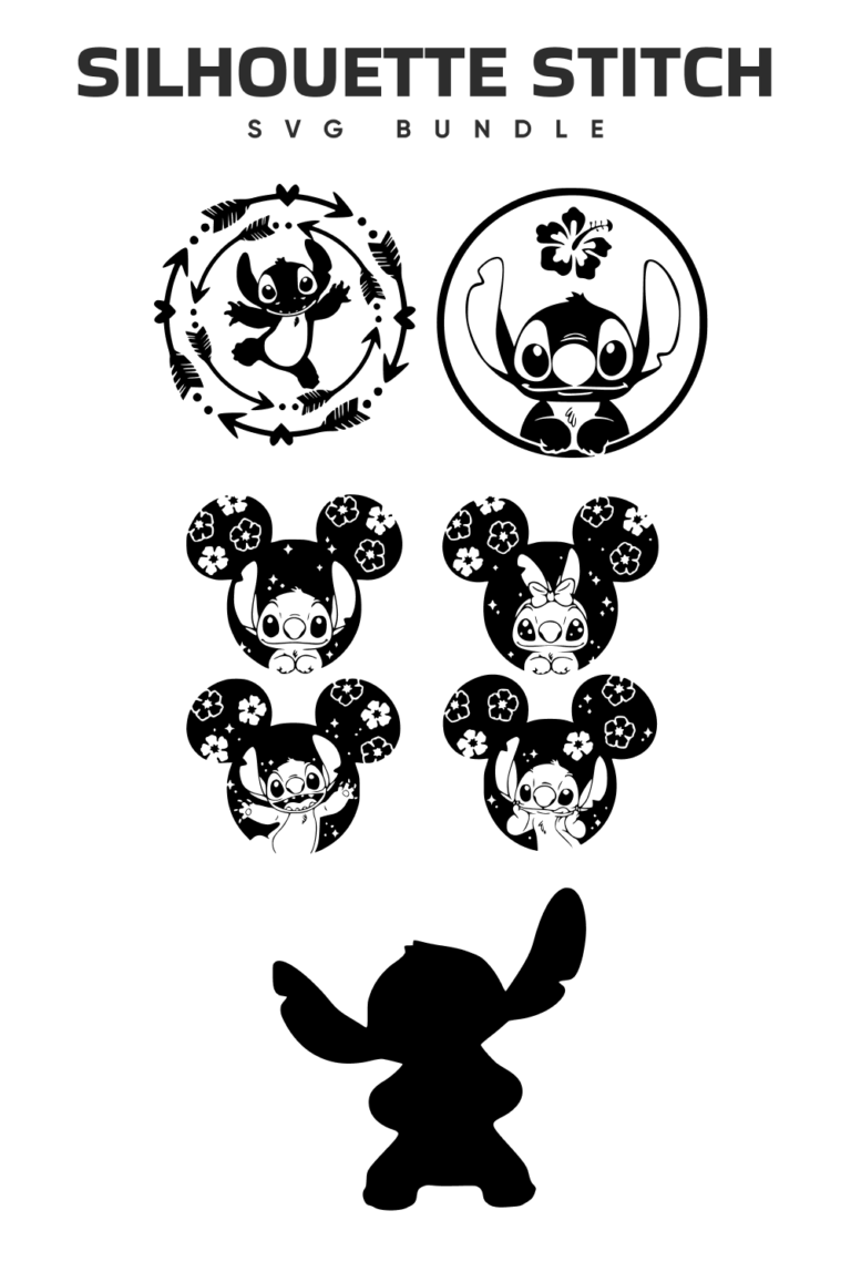 Silhouette Stitch SVG – MasterBundles