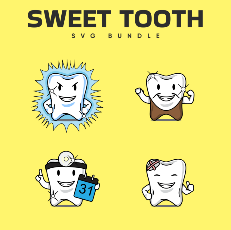 Tooth SVG Files Bundle – MasterBundles