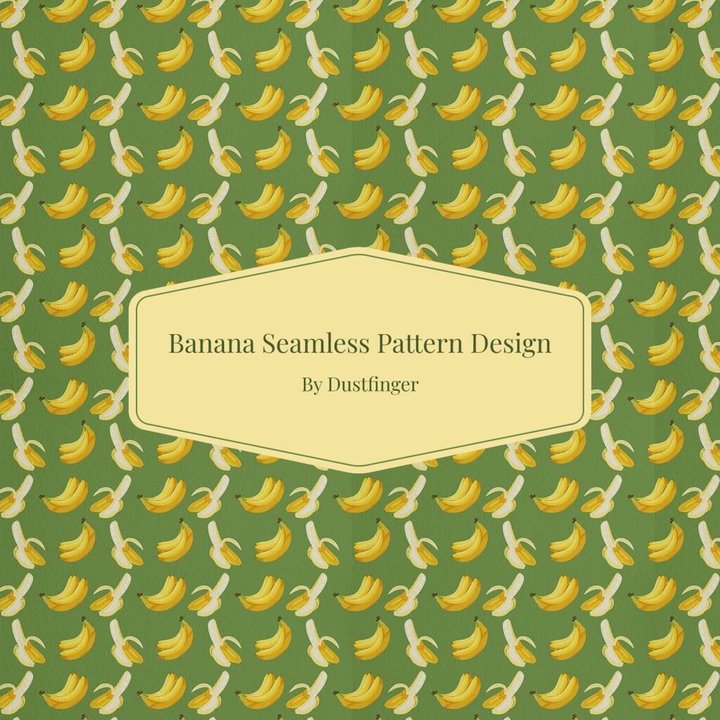 Palm Coconut Seamless Pattern | Master Bundles
