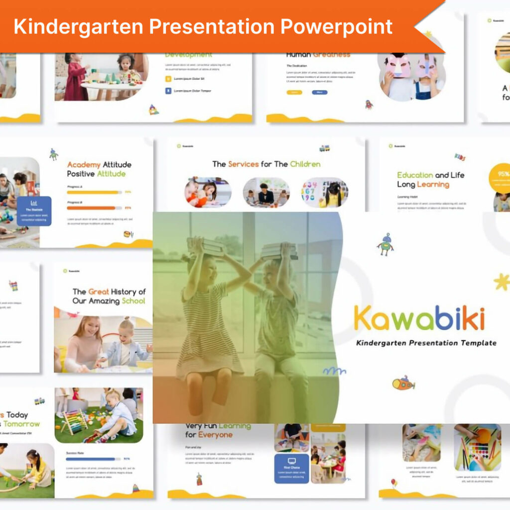 Kindergarten Presentation Powerpoint – MasterBundles