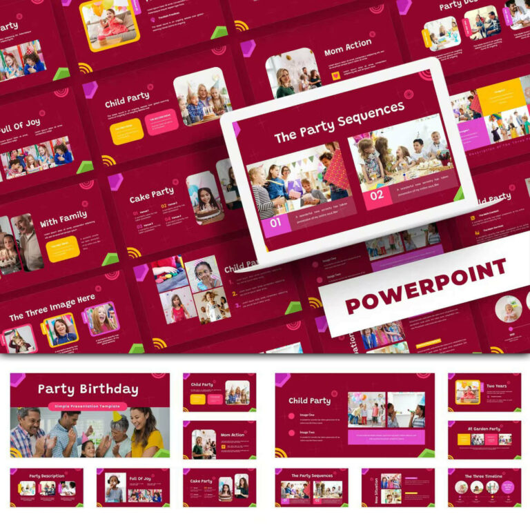 5+ Birthday PowerPoint Templates for 2025 - MasterBundles