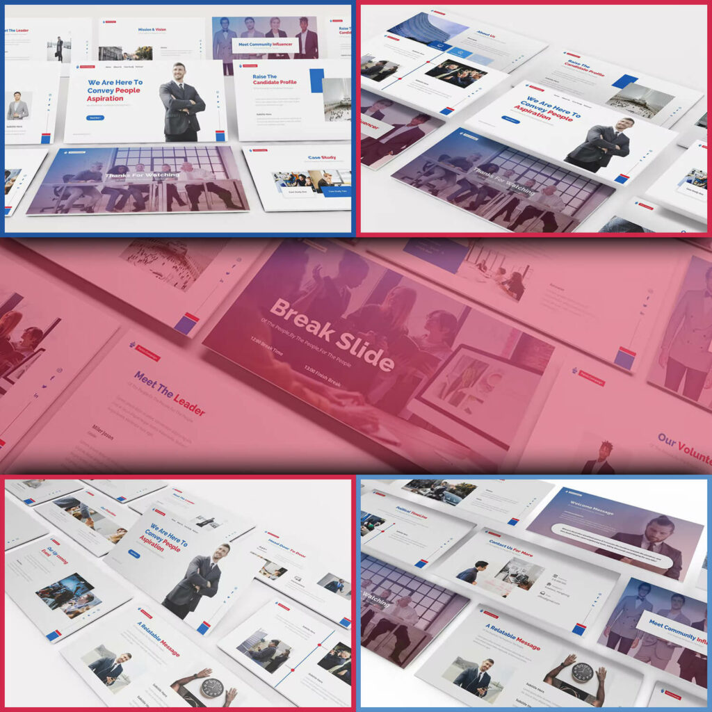 Political Party Powerpoint Template – MasterBundles