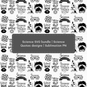 Science SVG Bundle | Science Quotes Designs | Sublimation PN ...