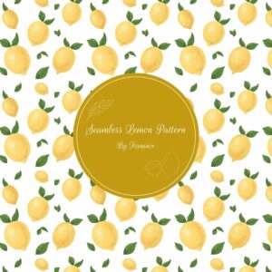 Seamless Lemon Pattern – MasterBundles
