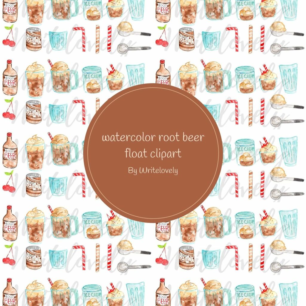 Watercolor Root Beer Float Clipart – MasterBundles Watercolor Root Beer Float Clipart – MasterBundles