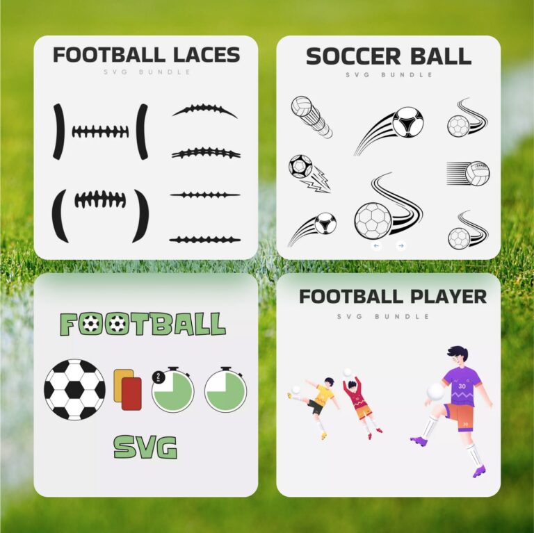 Football And Soccer SVG Bundle – MasterBundles