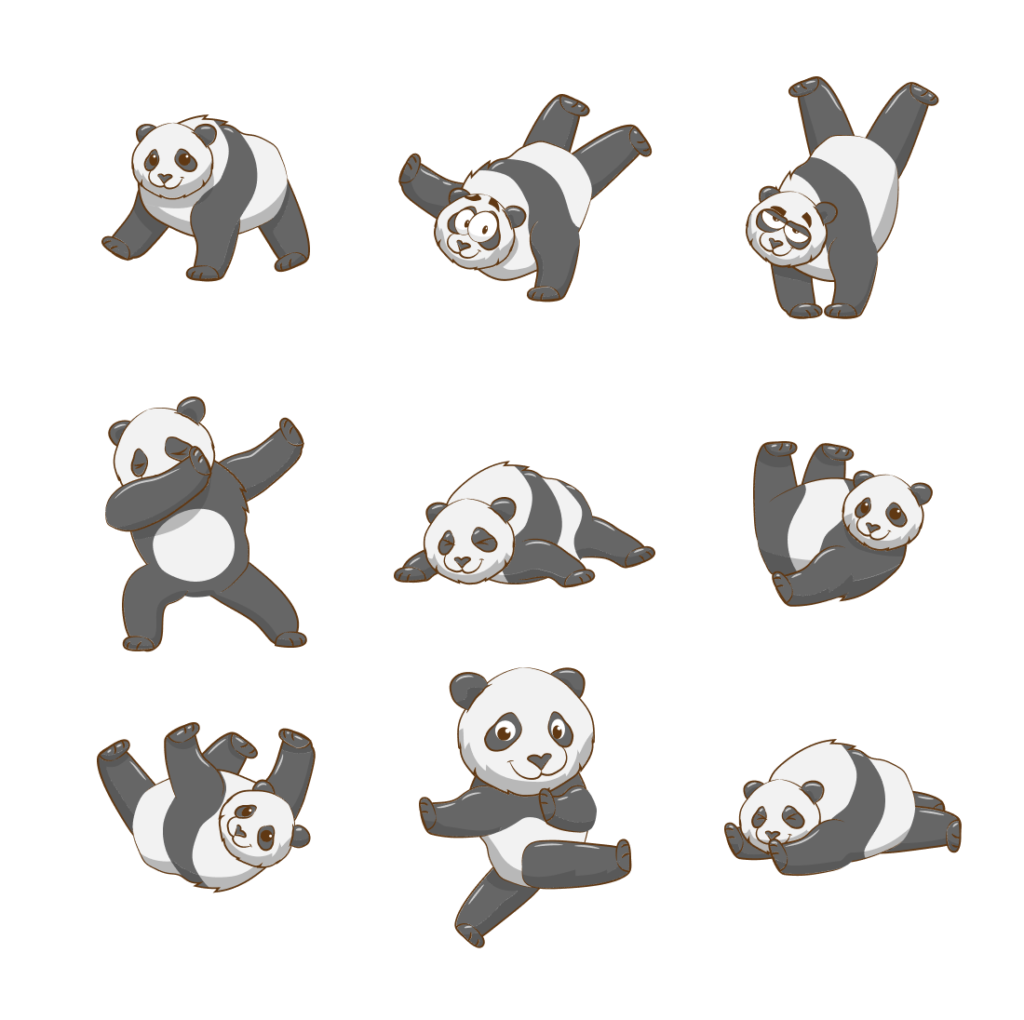 Panda SVG Designs – MasterBundles