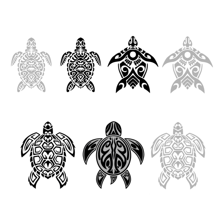Tribal Turtle SVG – MasterBundles