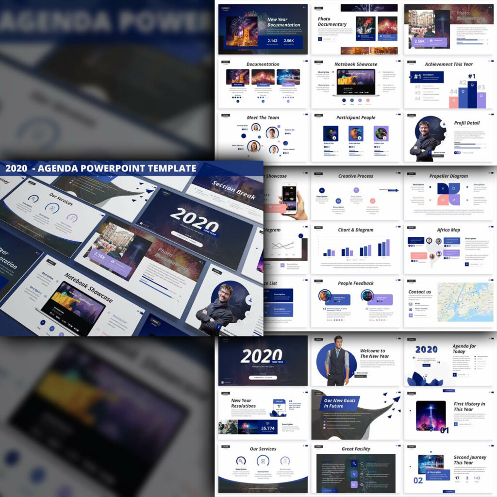 Agenda Powerpoint Template – MasterBundles