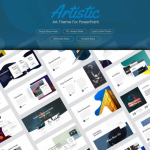 Artistic Presentation Template – MasterBundles
