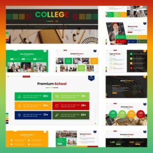 College - Powerpoint Template – MasterBundles