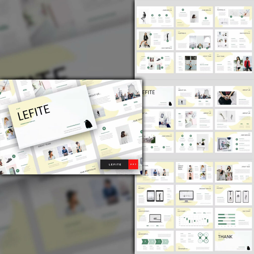 Lefite - Magazine PowerPoint Template – MasterBundles Lefite - Magazine PowerPoint Template – MasterBundles