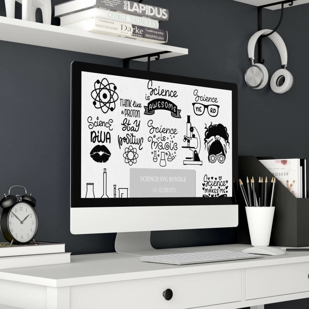 Science SVG Bundle | Science Quotes Designs | Sublimation PN ...