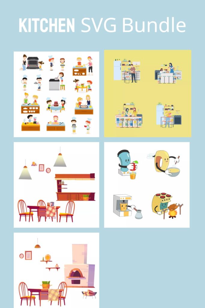 Mega Kitchen SVG Bundle – MasterBundles