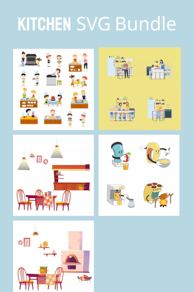 Mega Kitchen SVG Bundle – MasterBundles