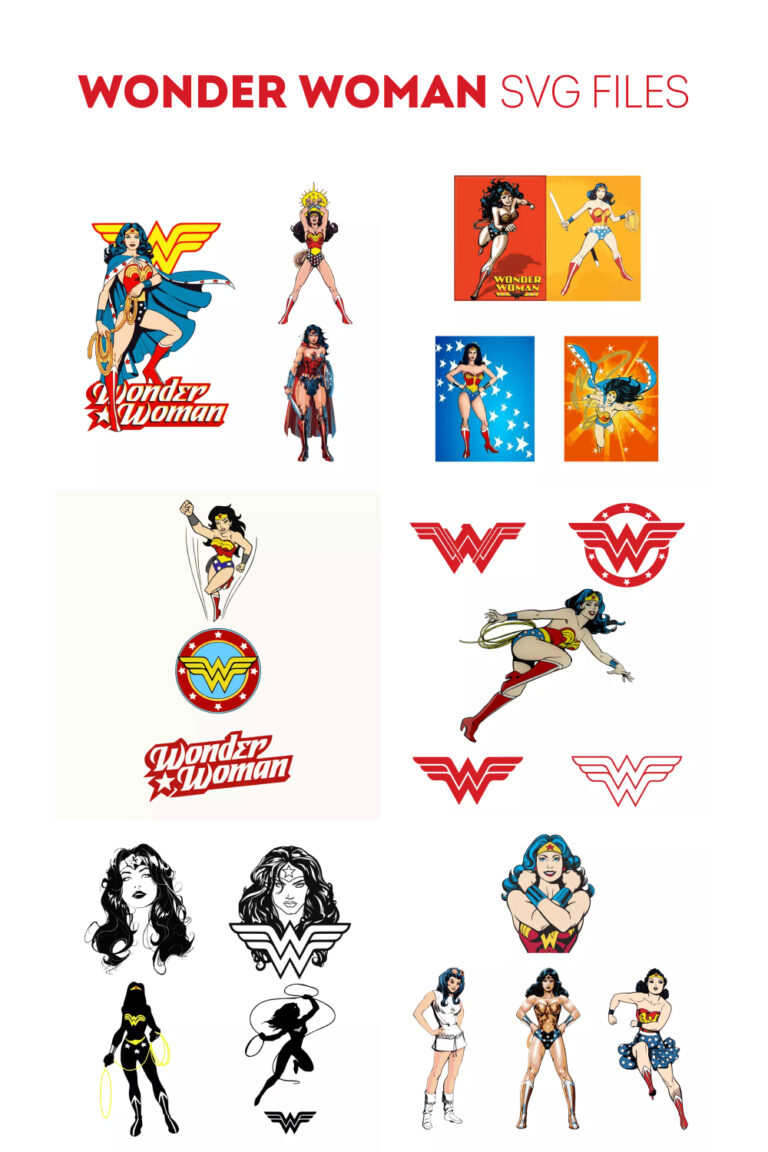Wonder Woman SVG Bundle – MasterBundles